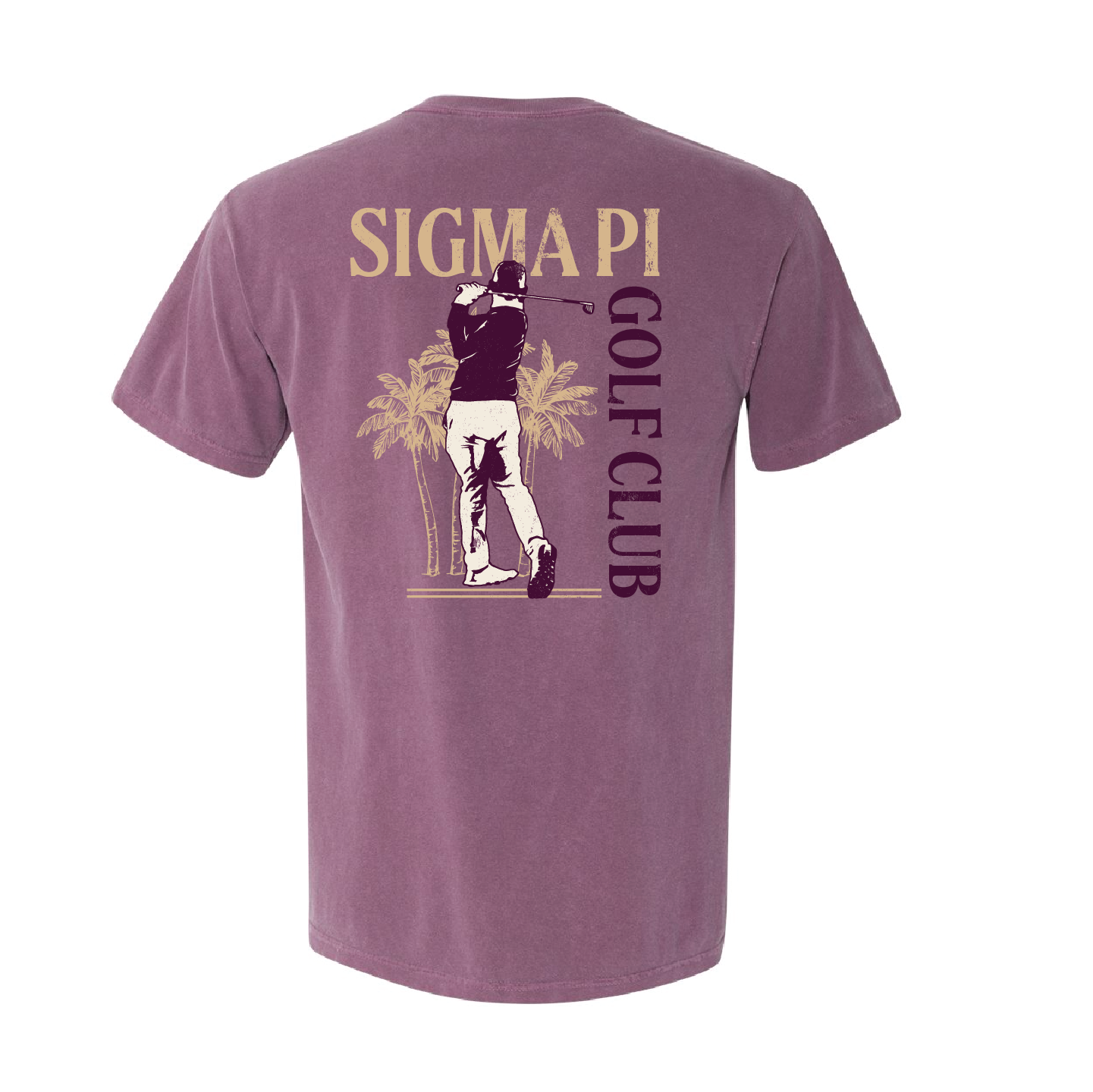 Sigma Pi Golf T-Shirt by Comfort Colors (2024) – The Sigma Pi Store